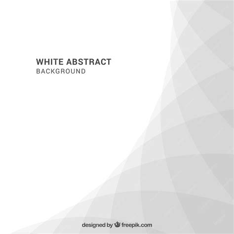 추상적 인 디자인으로 흰색 배경 무료 벡터