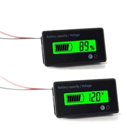 12v 24v 36v 48v Battery Meter Battery Capacity Vo Grandado