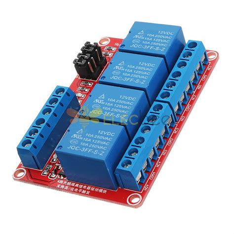 DC V Channel Level Trigger Optocoupler Relay Module Power Supply Module