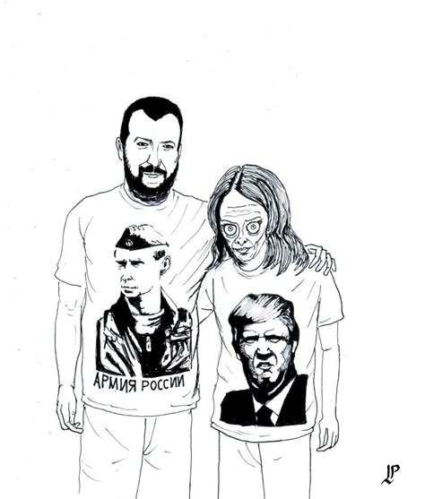 Putin Meet Kim Cartoon Movement