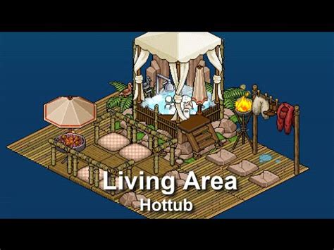 How To BUILD A Habbo Rustic Hottub YouTube