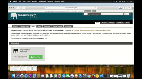How To Install Tampermonkey In Safari YouTube