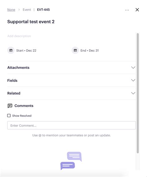 Events Support Help Center