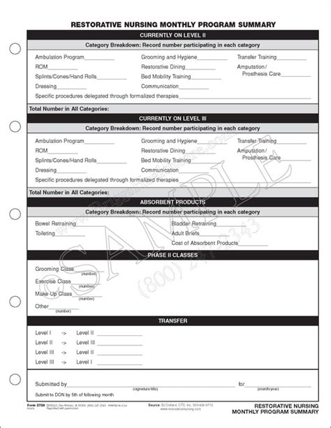 Restorative Nursing Program Template Web Rai Manual “restorative