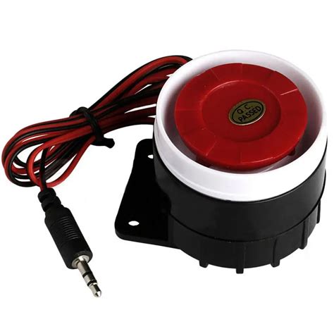 DC 12V Проводная Мини-сирена для домашней безопасности звуковая ...
