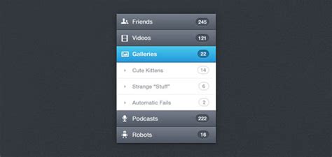 36 free web and mobile ui psds converted into html css designbeep