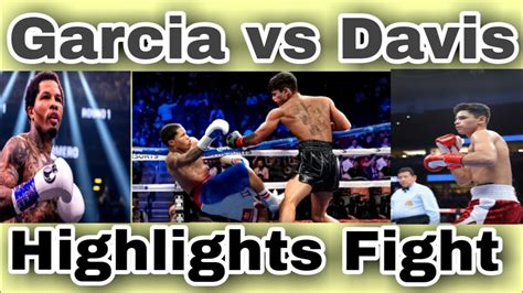 Tank Davis Vs Ryan Garcia Highlights Punch Knockout Youtube