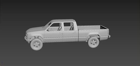 🚙 Chevrolet C K 4th Gen Crew Cab・ 3d File For ・cults