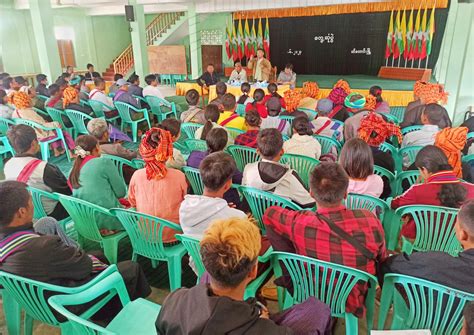 ပင်လောင်းမြို့နယ်တွင် ယာယီနေရပ်စွန့်ခွာ ပြည်သူများအား သီးနှံများစိုက်ပ