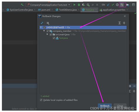 Git Idea中 Undo Commit Revert Commit 撤销已 Commit 的记录 Csdn博客