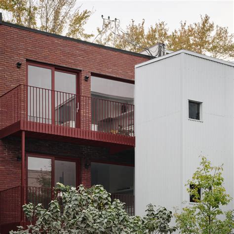 Diandra Maselli Architect Renovates Historic Red Brick Home In Montreal