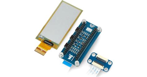 Waveshare E Paper E Ink 29 296x128px Overlay With Flexible Display