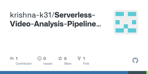 Github Krishna K31serverless Video Analysis Pipeline On Aws