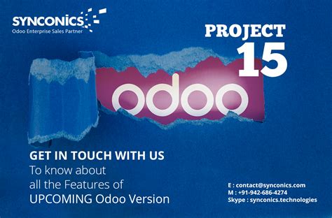 Odoo 15 Projects And Tasks Management Synconics