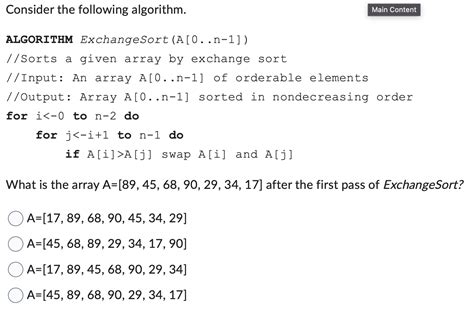 Solved Consider the following algorithm.ALGORITHM | Chegg.com