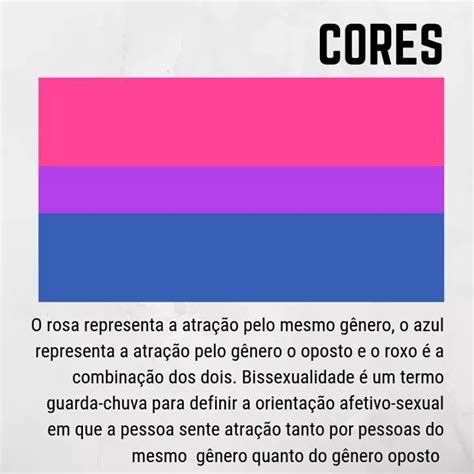 Quadro Explicando A Bissexualidade Orgulho Bi Cita Es Lgbt