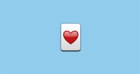 ♥️ Heart Suit Emoji On Apple Ios 50