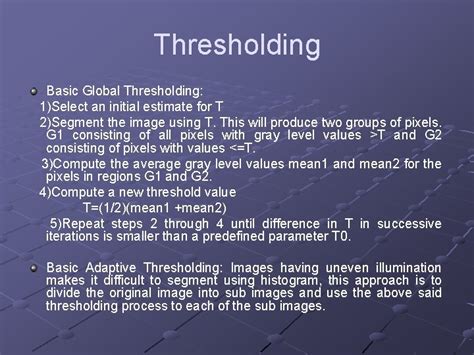 image segmentation by histogram thresholding venugopal rajagopal cis