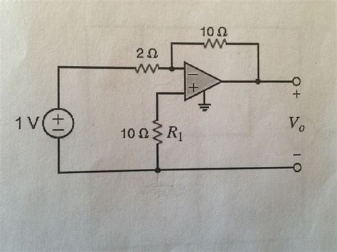 solved determine the value of v0 in the circuit shown