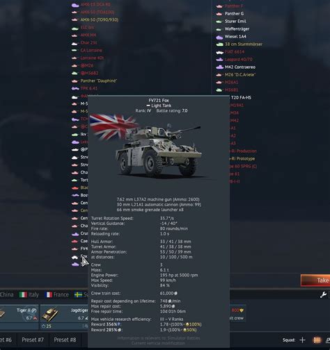 ground sim br parameters simulator battle war thunder — official forum