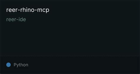 라이노mcp Glama