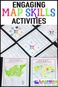 Let Babes Have Fun While Learning About Map Skills With This Interactive Unit Topics Include