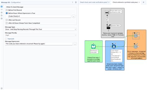 using chained apps for email verification alteryx community