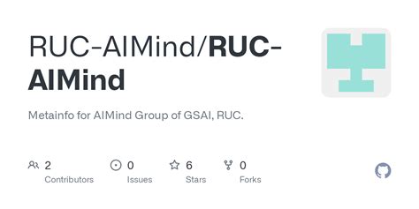GitHub RUC AIMind RUC AIMind Metainfo For AIMind Group Of GSAI RUC
