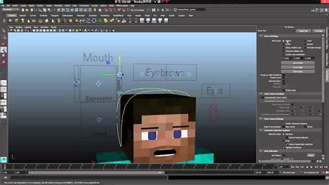 Minecraft Rig For Maya Download In Description Youtube