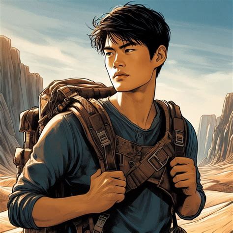 Minho From The Maze Runner Books Personagens Literários Fotografia Rpg