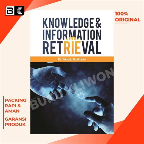 Jual Buku Knowledge Dan Information Retrieval Widodo Budiharto Shopee Indonesia
