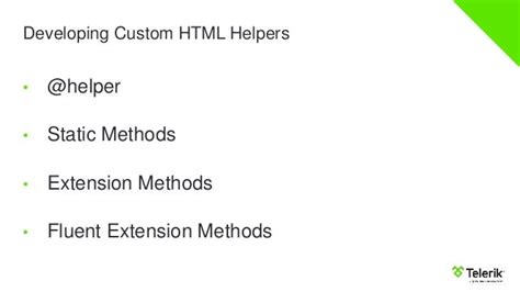 Creating Custom Html Helpers In Aspnet Mvc