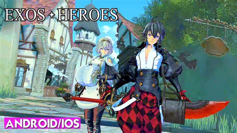 [android Ios] Exos Heroes Epic Rpg Cbt Gameplay Youtube