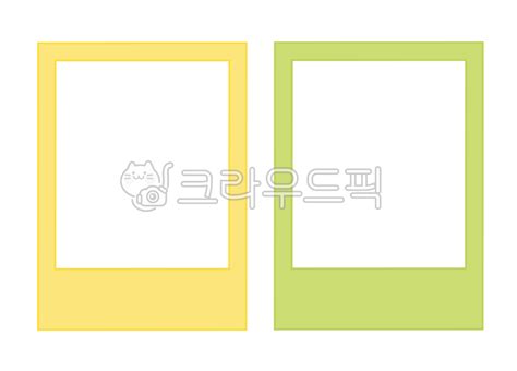 폴라로이드 폴라로이드일러스트 틀 테두리 폴라로이드테두리 사진이미지일러스트캘리그라피 Enah작가