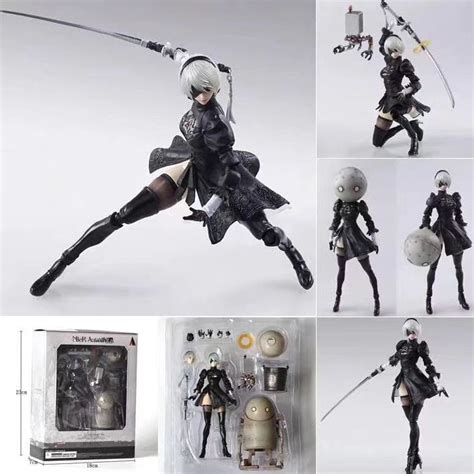 Nier Automata 2b And Machine Lifeform Action Figure Nier Series Yorha