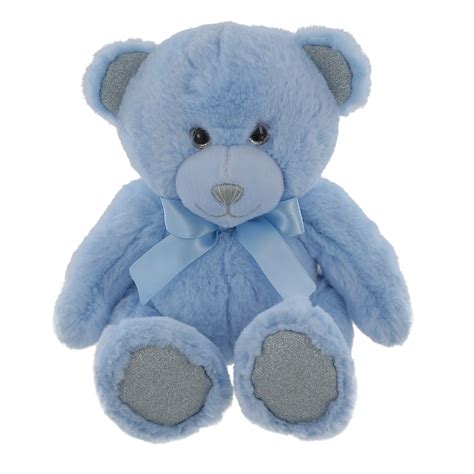 Millie Moo 9 Glitter Teddy Bear Blue Ts Direct 2 U