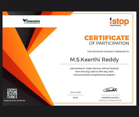 Mskeerthi Reddy On Linkedin Cybersecurity 1stop Internship