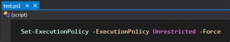 Windows Visual Studio Post Build Event Fails To Run Powershell Script Blocked By Group Policy