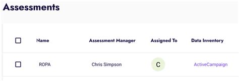 Linking An Assessment To A Data Store Osano
