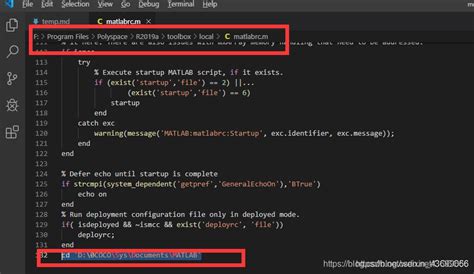 matlab中改变默认工作路径的方法 大叔~的博客 csdn博客 matlab 切换路径