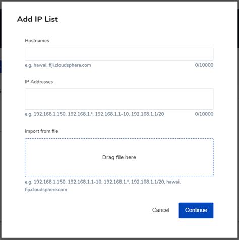 creating a scan scope cloudsphere