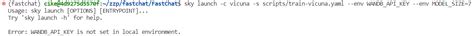 What Is The WANDB API KEY Issue Lm Sys FastChat GitHub
