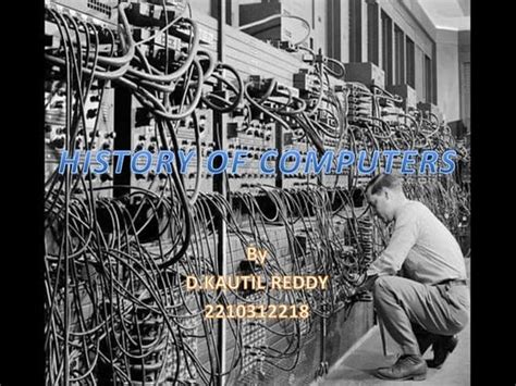 History Of Computers Abc And Eniac Ppt
