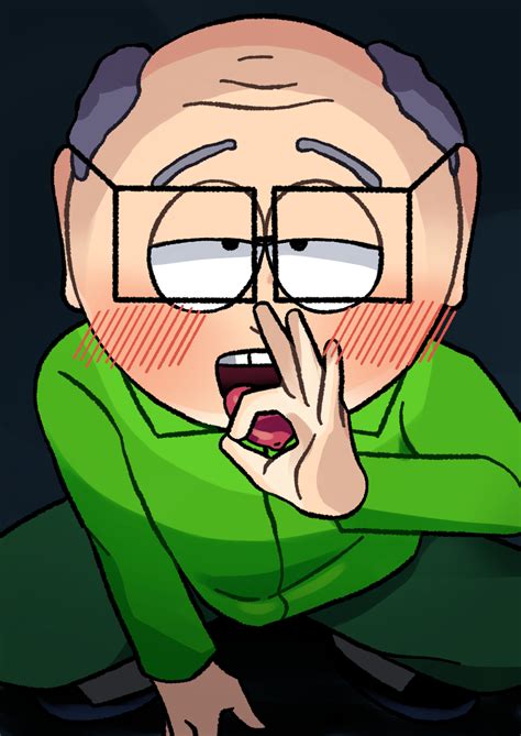 Rule 34 1male Balding Blush Digital Media Artwork Gay Grey Hair Male Mr Garrison Not Ai