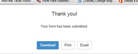Hiding Print Button When Submitting A Form Laserfiche Answers