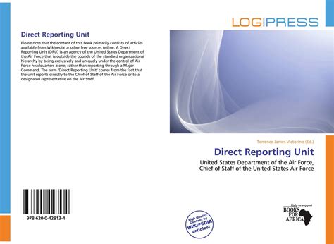 Direct Reporting Unit 978 620 0 42813 4 6200428131 9786200428134