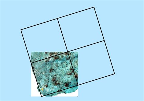 Arcgis Desktop Splitting Georeferenced Image With Grid Features Help