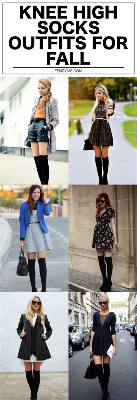 Knee High Socks Outfits For Fall