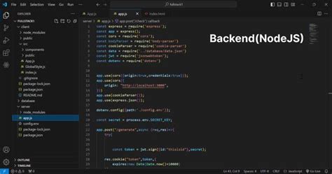 node js and react js app showcase jwt authentication ankit kumar