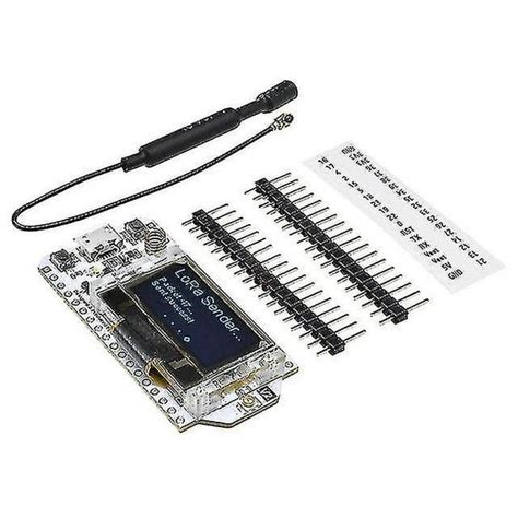 Tablero De H Eltec Automat 868mhz 915mhz Sx1276 Esp32 Lora 32 Wifi Con Pantalla Oled De 0 96